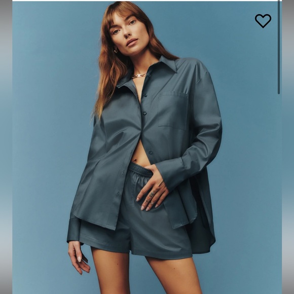 Reformation | Tops | Reformation Will Oversized Shirt | Poshmark